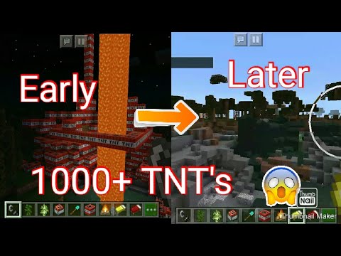 Exploding 1000+ TNT's in Minecraft what will happen ? || Z army gamer - YouTube