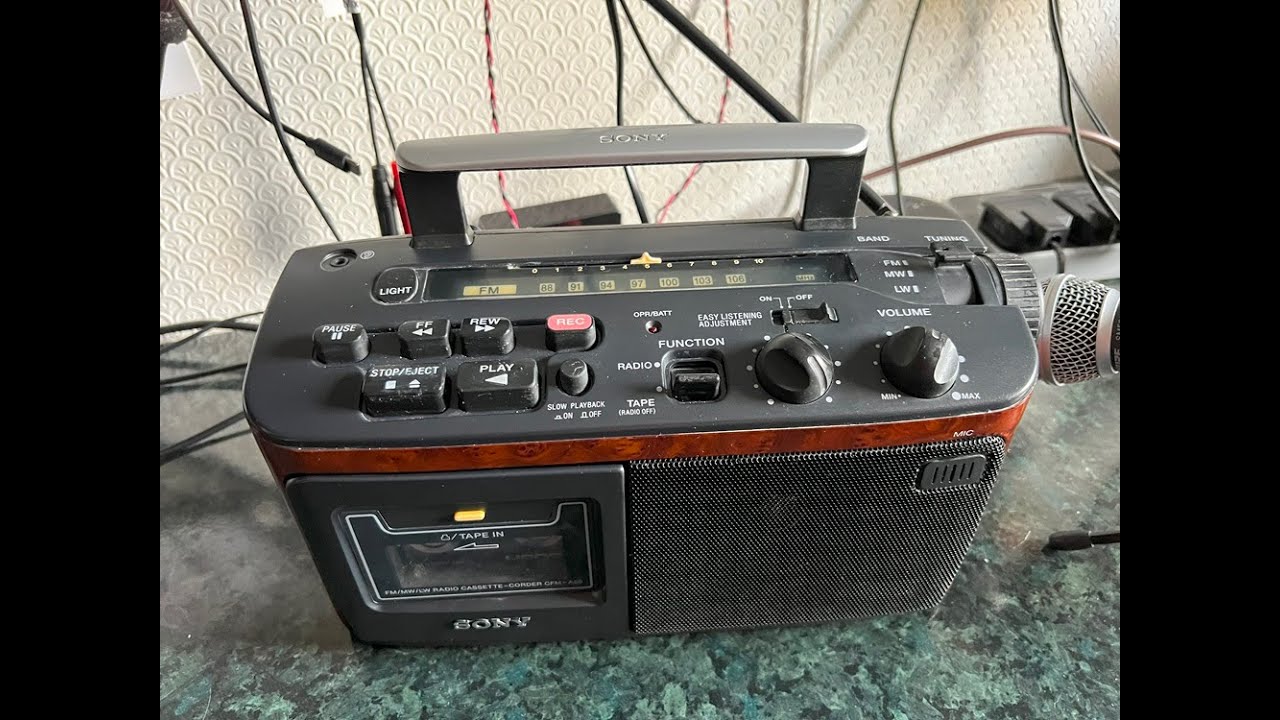 Sony CFM-A50 - YouTube