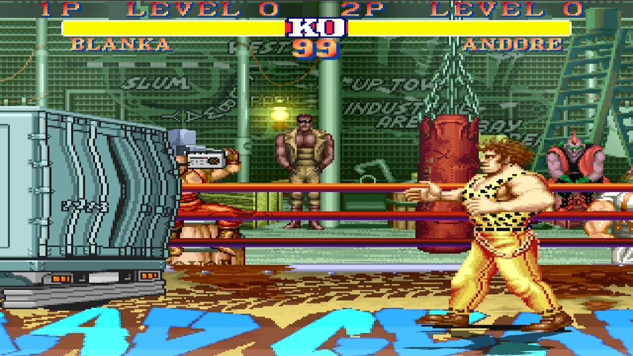 ️ Blanka 🆚 Old School Andore | Big Guys Challenge | Street Fighter Vs ...
