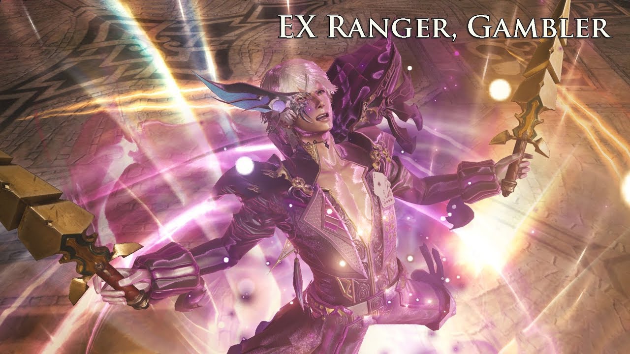 MobiusFF (JP) - EX Ranger, Gambler in Endless War II (Lap 15-8) - YouTube