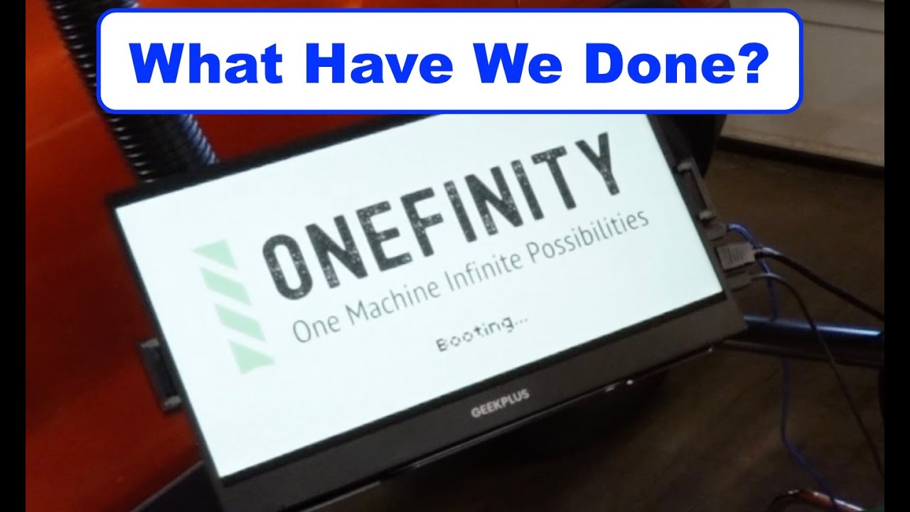 ONEFINITY 3 Axis wood CNC machine first thoughts - YouTube