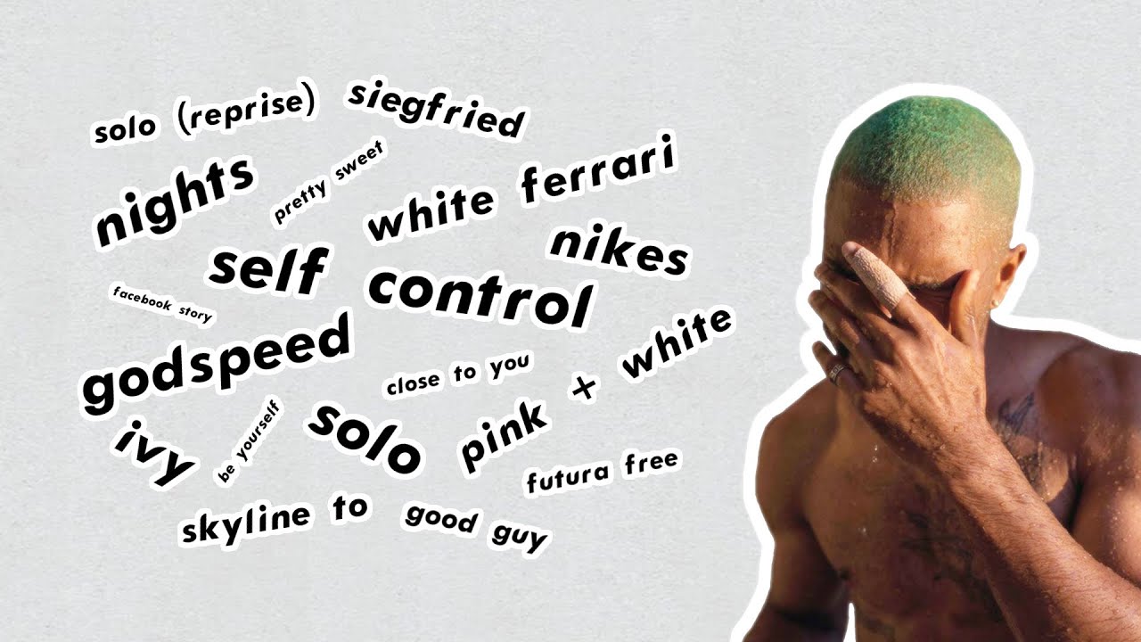 Ranking EVERY Song on BLONDE by Frank Ocean - YouTube