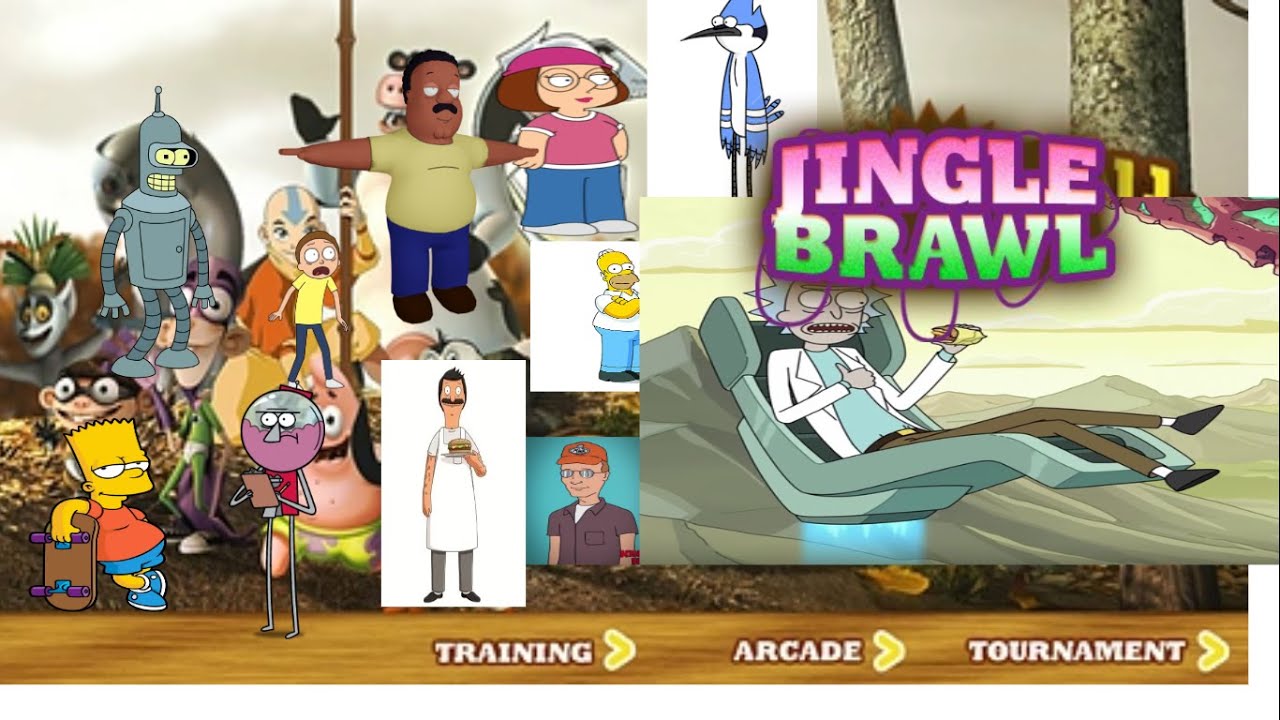 jingle brawl adult swim - YouTube