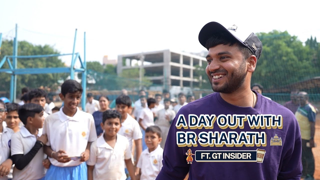 A day out with B R Sharath ft. GT insider - YouTube