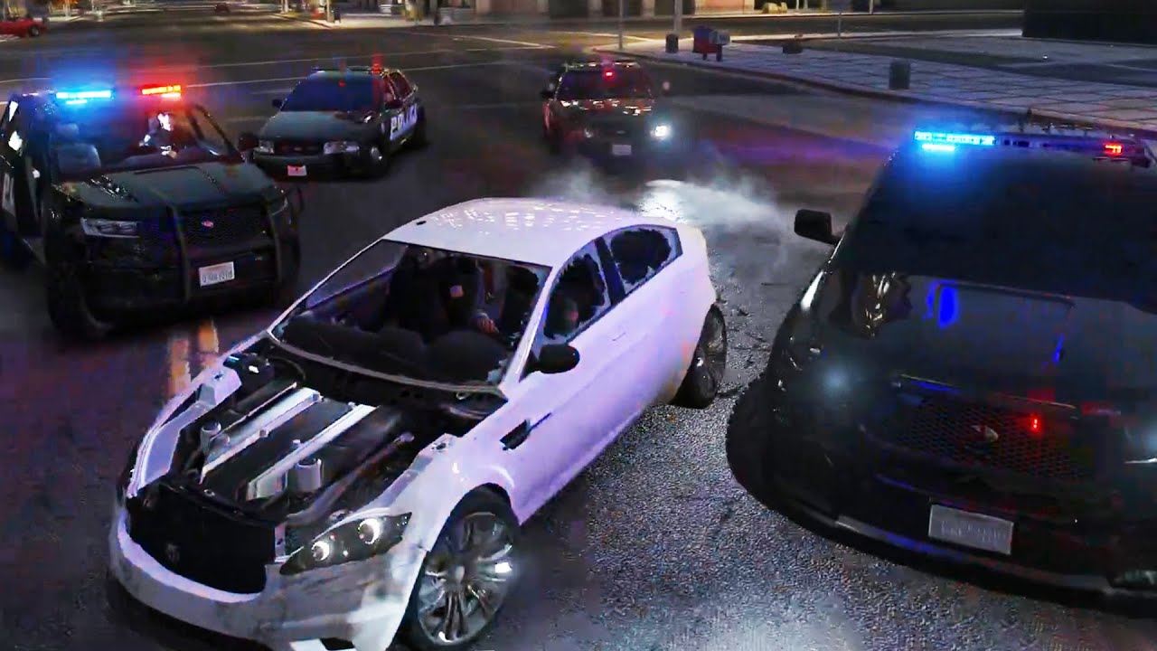Mr. K Gets Into an Intense Police Chase After the Maze Bank Heist ...