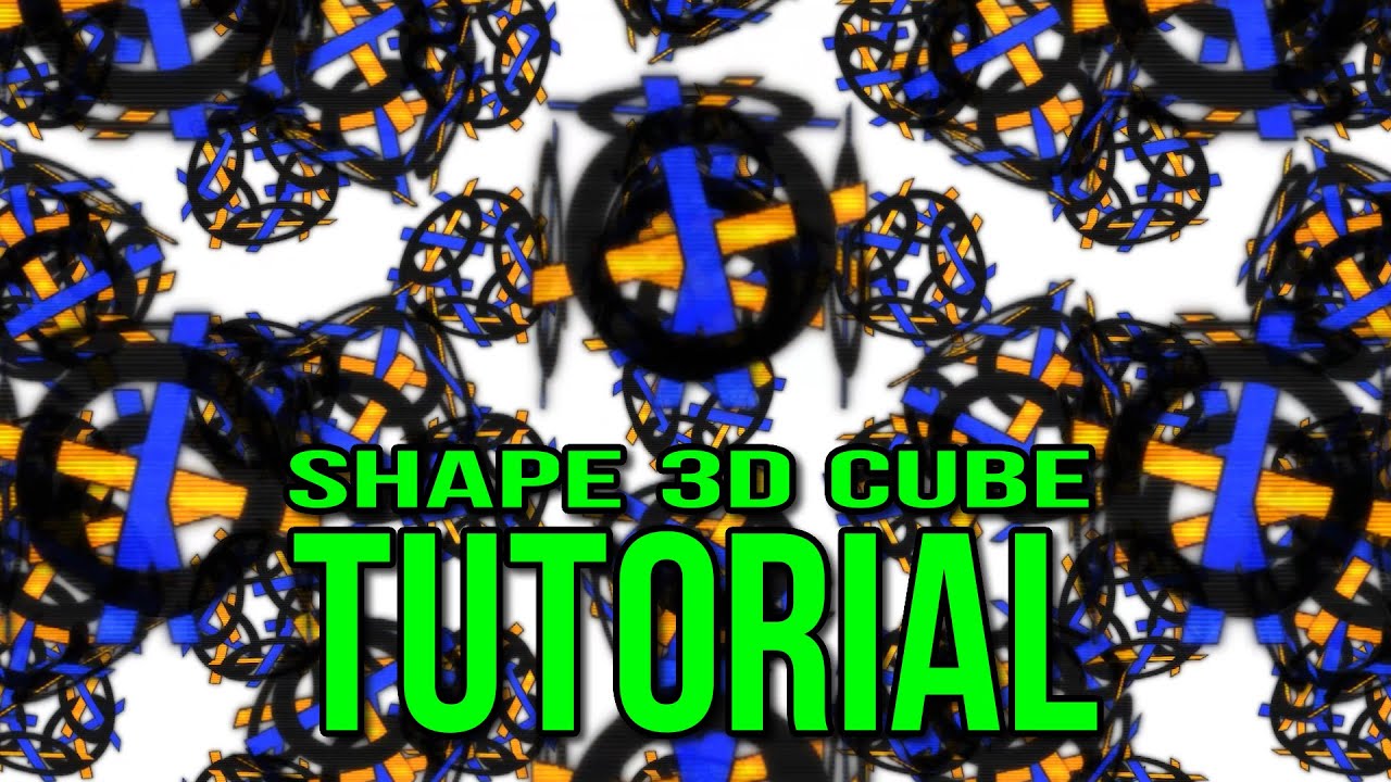 Shape 3D Cube | After Effects Tutorial Background #102 - YouTube
