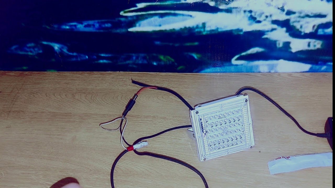 12v 50w led light unboxing and testing buy from daraz.pk - YouTube