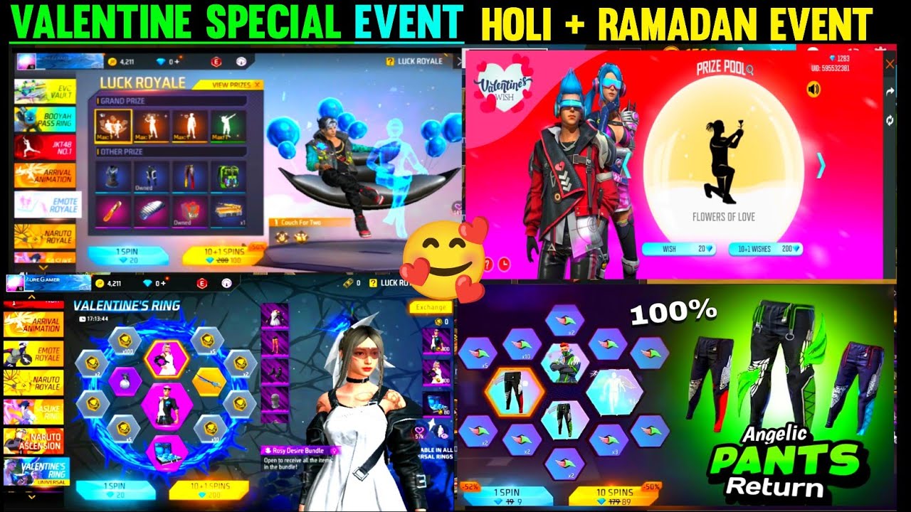 Angelic Pant Return Todya | Ff New Event Today | New Event | Upcoming ...