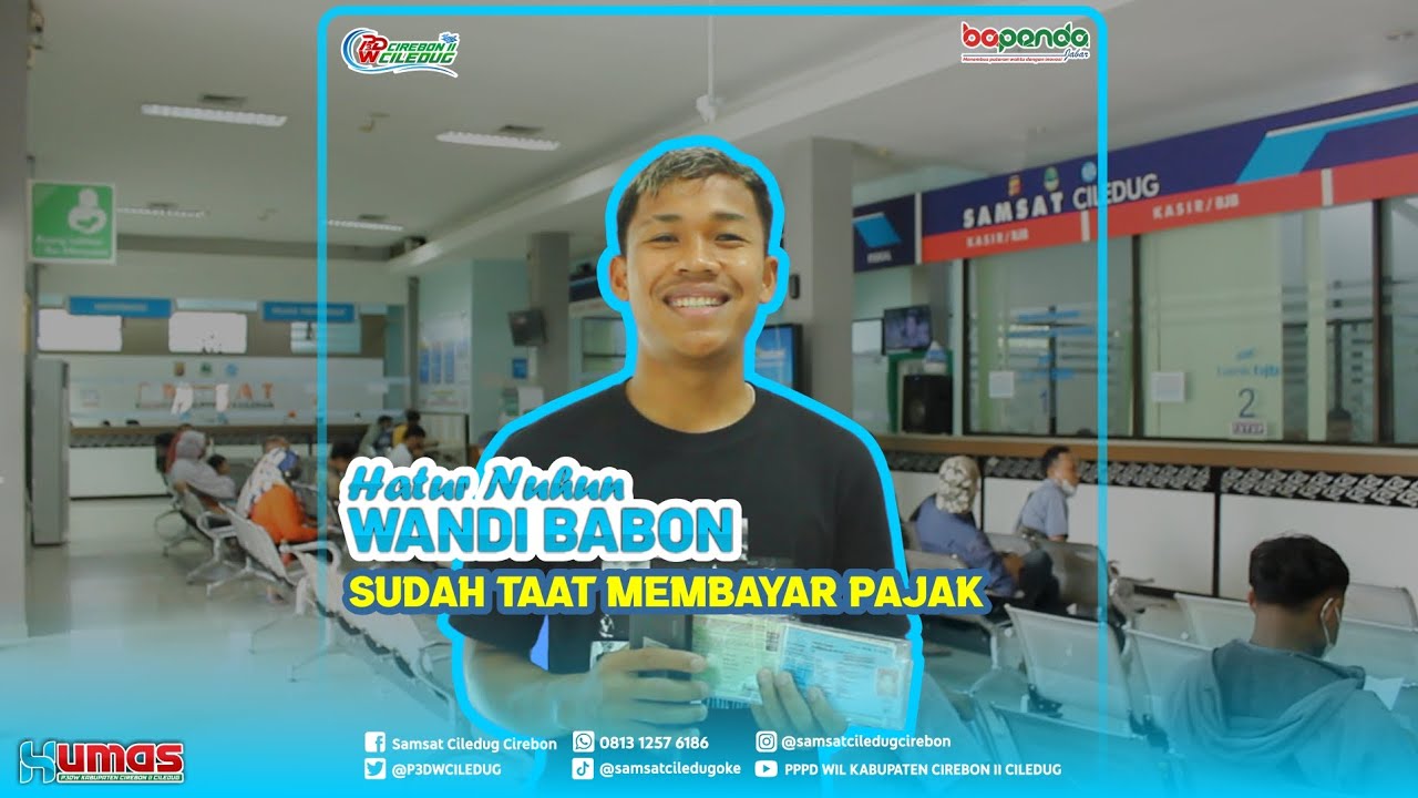 Hatur Nuhun Wandi Babon sudah Taat membayar Pajak | P3DW KAB. CIREBON ...