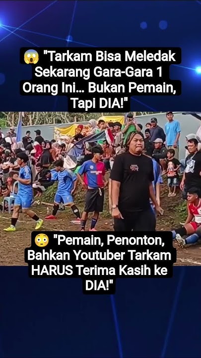 🧠 Otak Dibalik Hebohnya Dunia Tarkam: Tanpa AGEN AGUNG, Semua Gak Akan Seheboh Ini! - YouTube