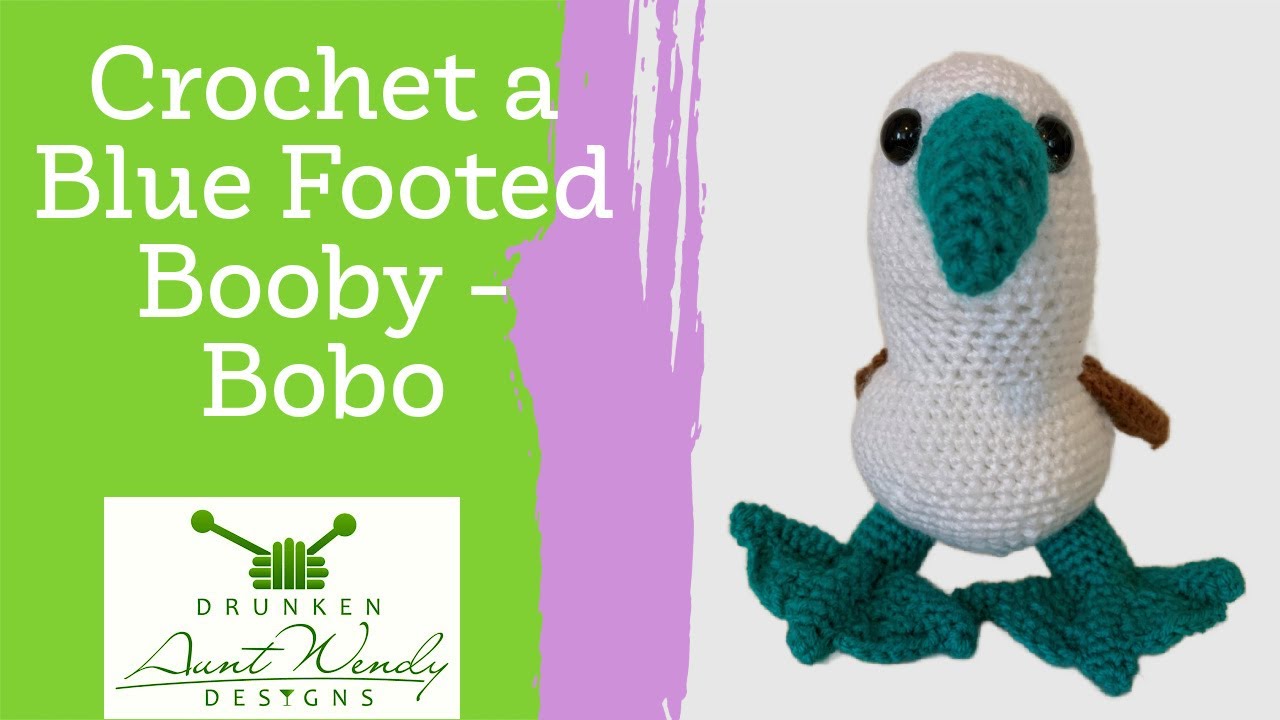 Crochet a Blue Footed Booby - YouTube