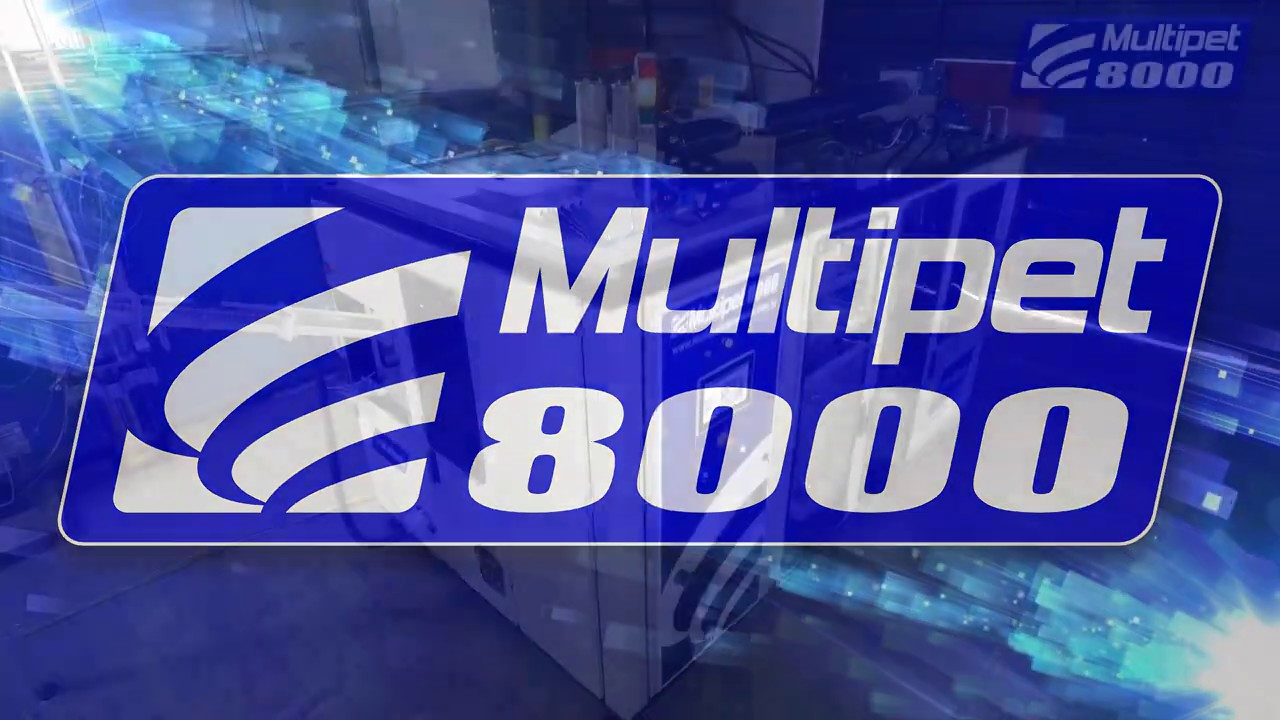 Sopradora PET Automática - Multipet 8000 - YouTube