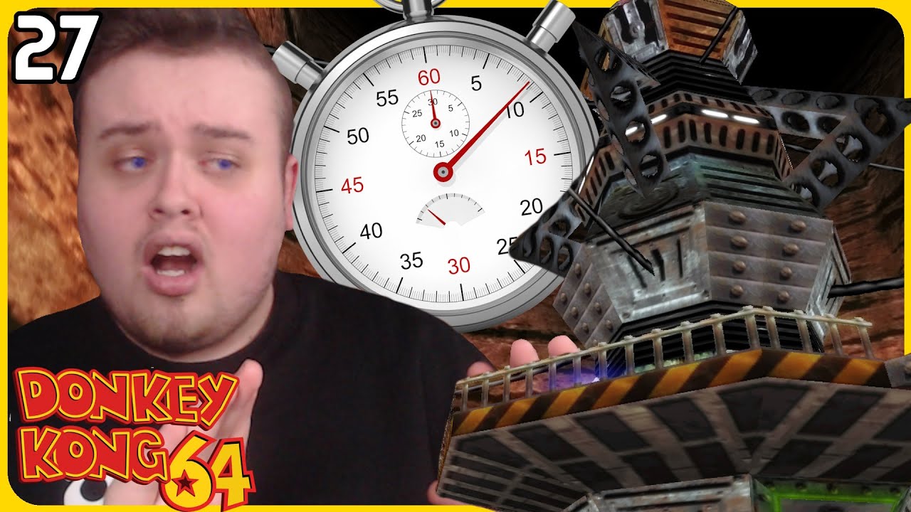 Let's Play Donkey Kong 64 #27 🍌 Zeitdruck in K.Rools Kommandantur ...