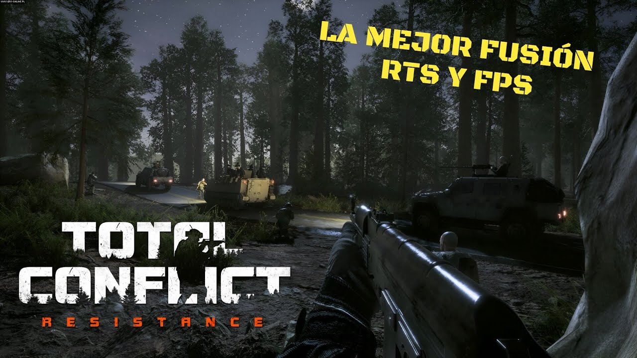 TOTAL CONFLICT RESISTANCE - EL Combinado PERFECTO entre RTS, FPS Y ...