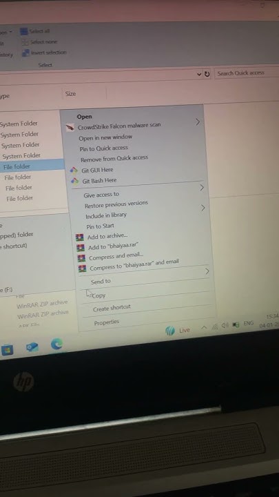 How to make folder into zip file easy steps #zip #howto #trendingshorts ...