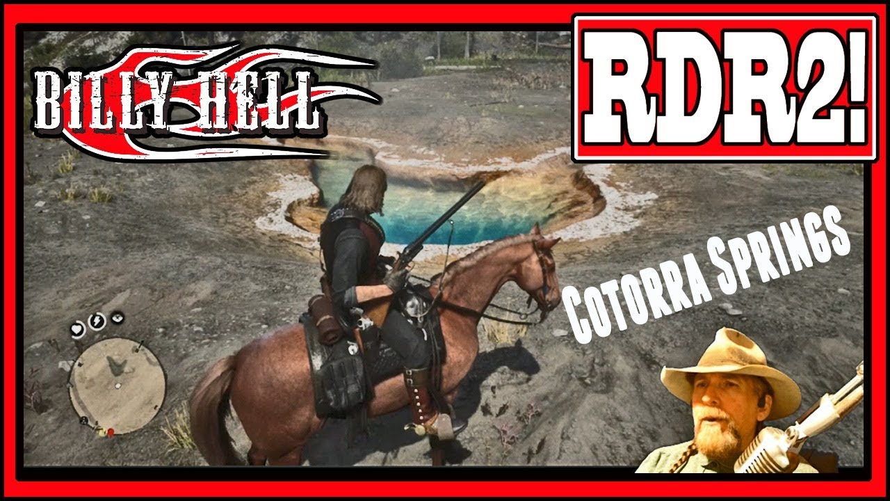 Red Dead Redemption 2 Location - Cotorra Springs - BEWARE! - YouTube