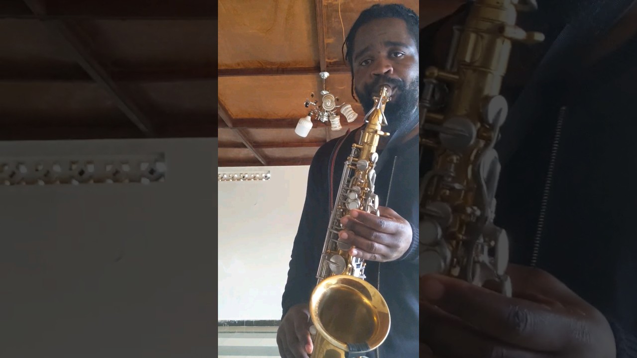 blowing in sax - YouTube