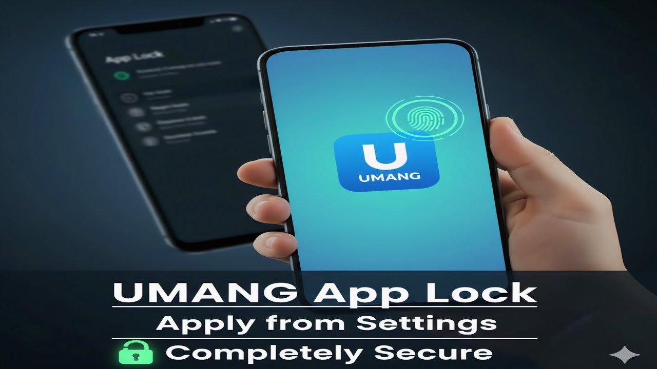 UMANG App की प्राइवेसी खतरे में? 🤫 तुरंत Lock लगाओ!🔥UMANG App Lock ...