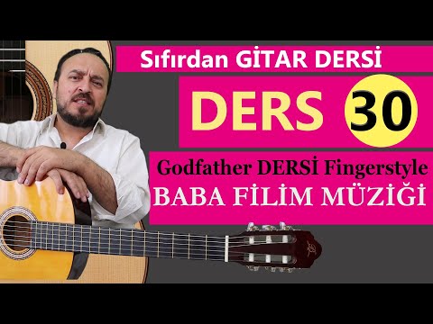 SIFIRDAN GİTAR DERSİ (BABA FİLİM MÜZİĞİ) Godfather song tutorial