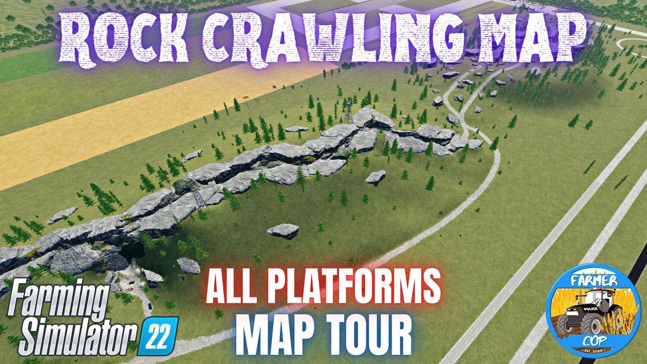 ROCK CRAWL - Map Tour - Farming Simulator 22 - YouTube