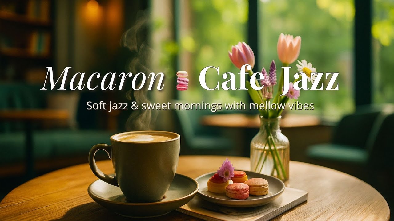 Macaron & Café Jazz – Soft Jazz for Sweet Morning Vibes ☕🌸 - YouTube
