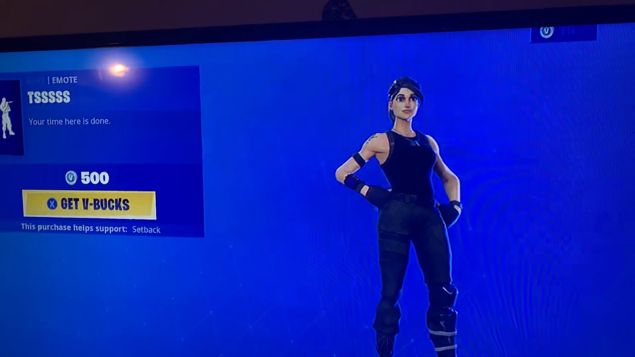 New tsssss emote - YouTube