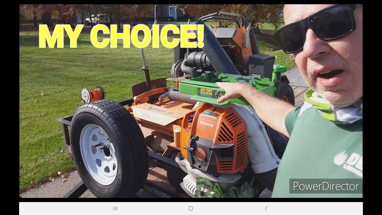 Stihl BR800X | Why It's My Choice & The Best - YouTube