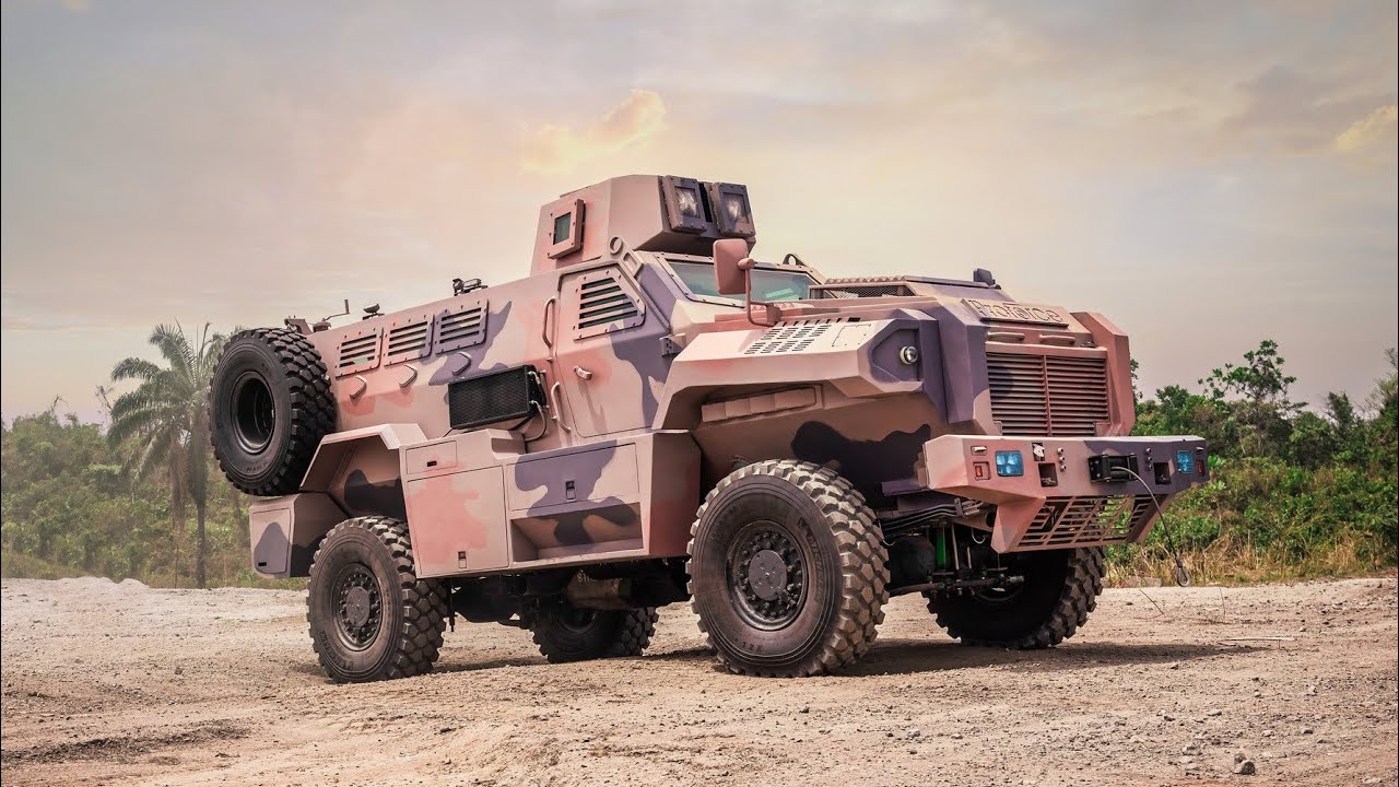 This Armored MRAP Vehicle Can Withstand Everything - YouTube