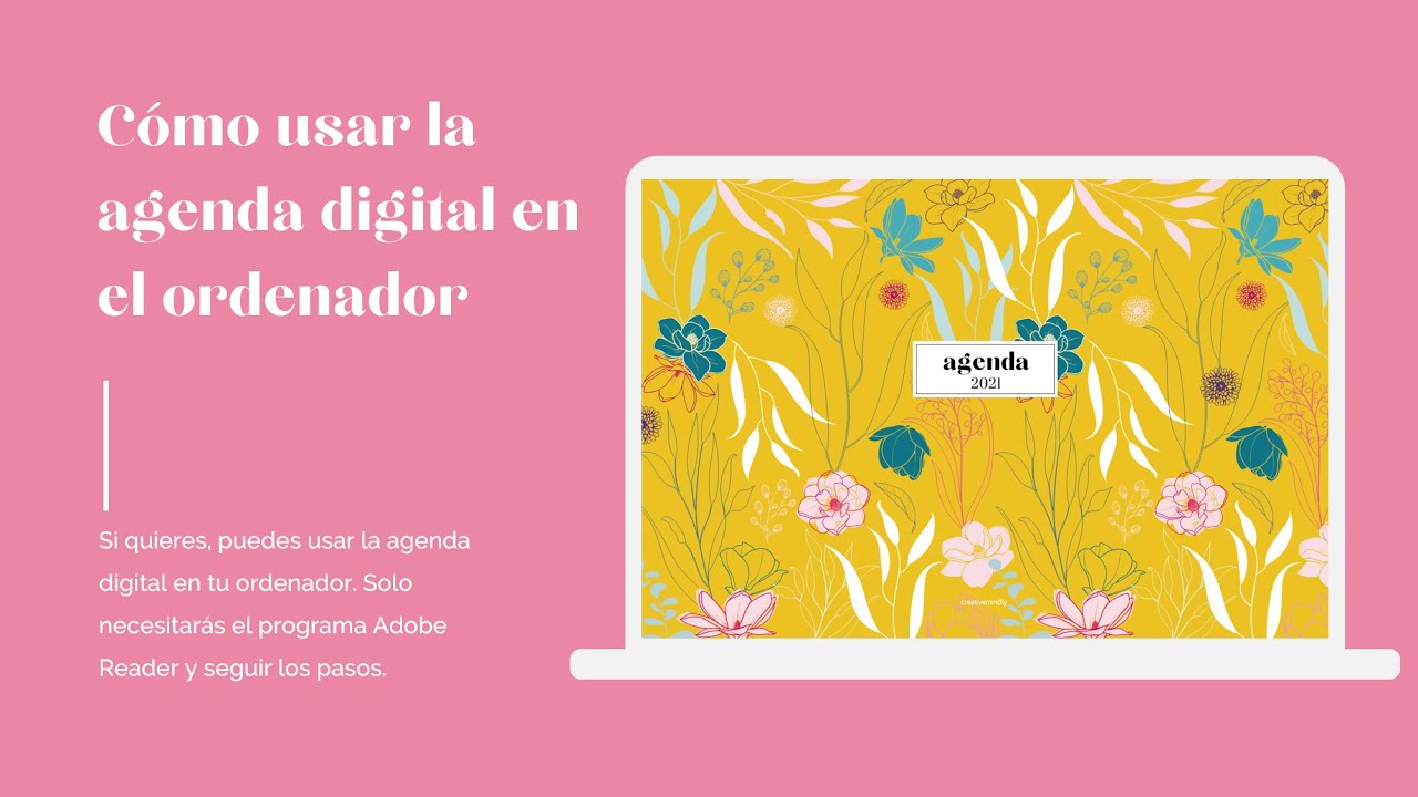 Cómo usar la agenda digital en el ordenador - YouTube