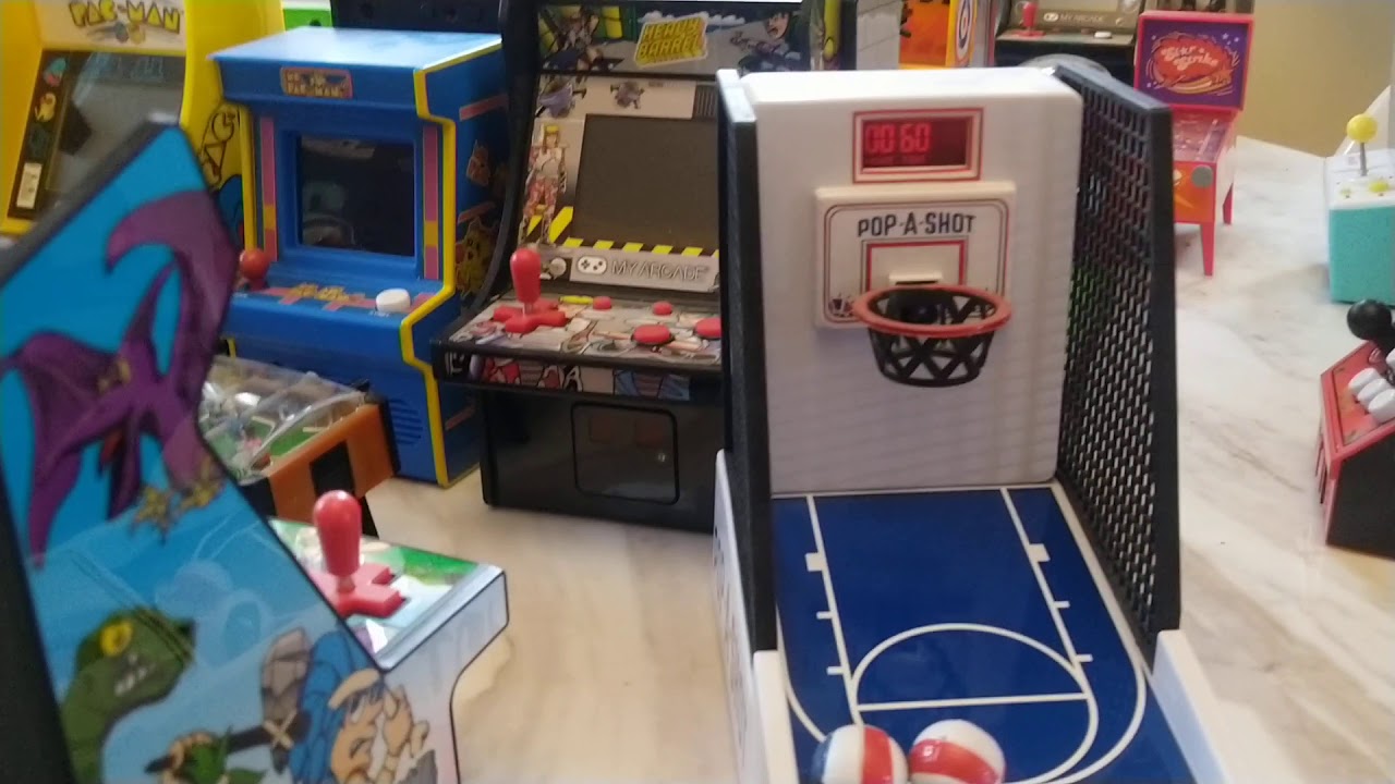 My Mini Arcade: Midway Classics Pop A Shot - YouTube