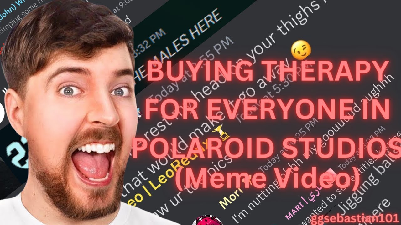 Buying Therapy For Everyone In Polaroid Studios (Meme Video) - YouTube