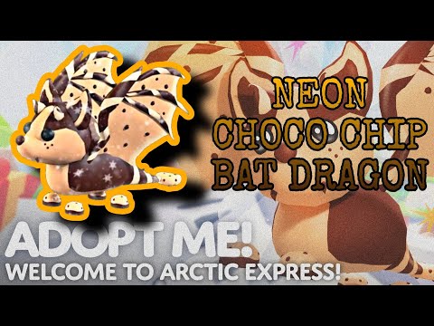 MAKING NEON "CHOCO CHIP BAT DRAGON" IN ADOPT ME ROBLOX - YouTube