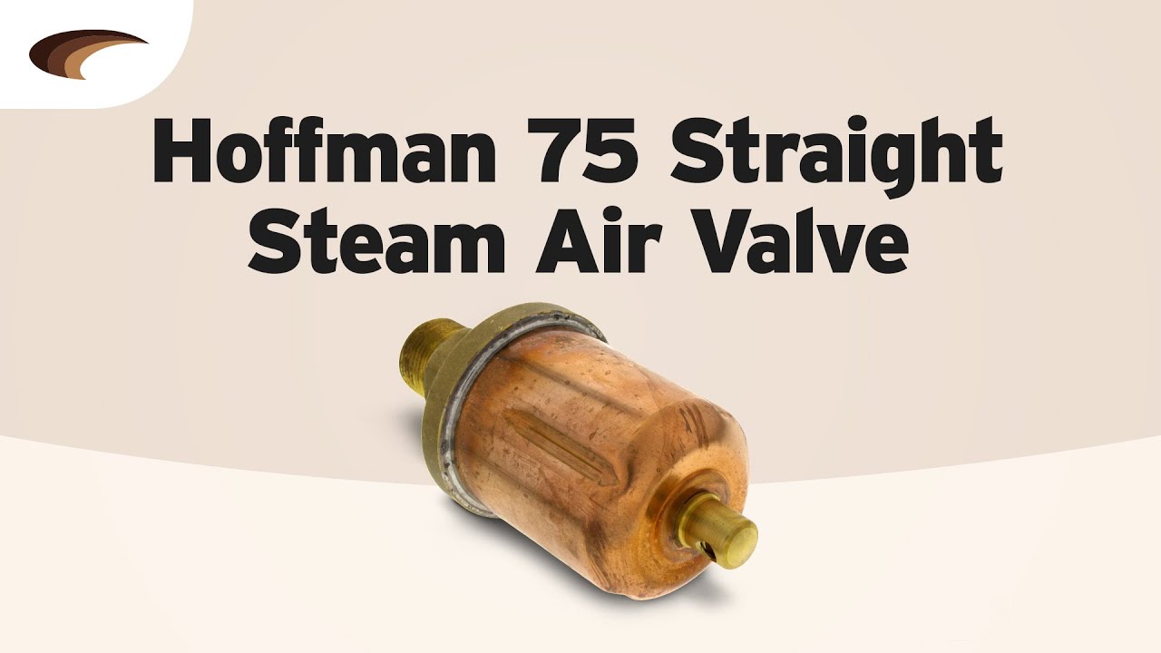 Hoffman 75 Straight Steam Air Valve - YouTube