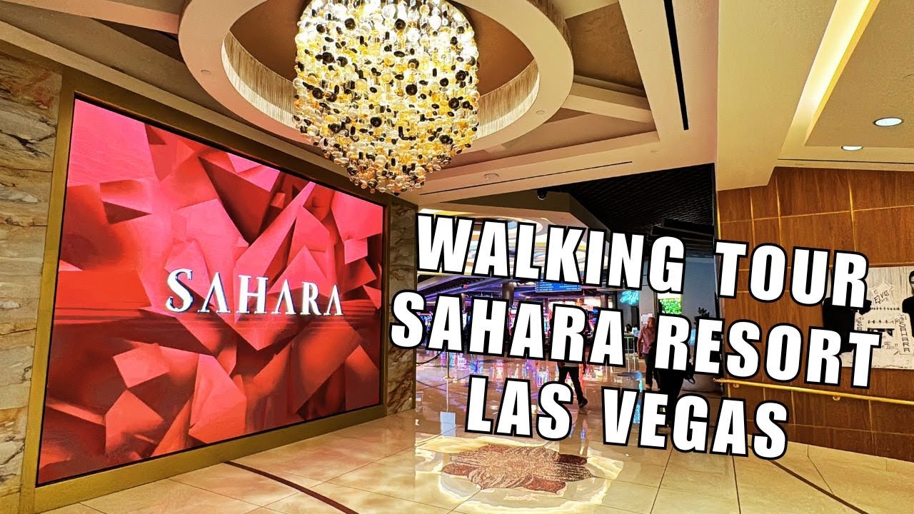 Sahara Resort Las Vegas Afternoon Walkthrough Casbar Lounge, Vintage ...