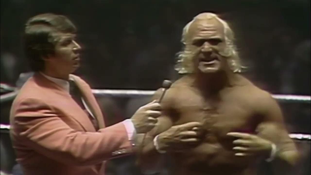 "Superstar" Billy Graham "Man of the Hour" Promo with Vince McMahon | WWWF JUN. 27, 1977. - YouTube