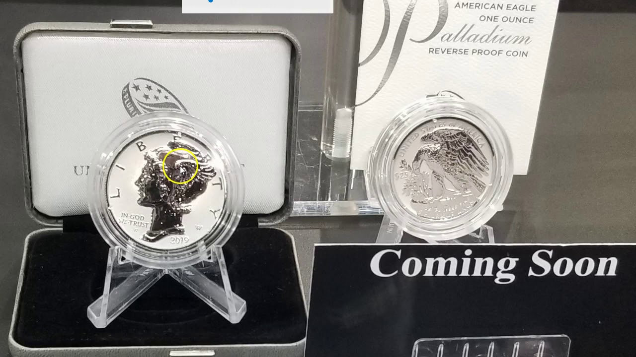 2019 Reverse Proof Palladium - Real Photo - YouTube
