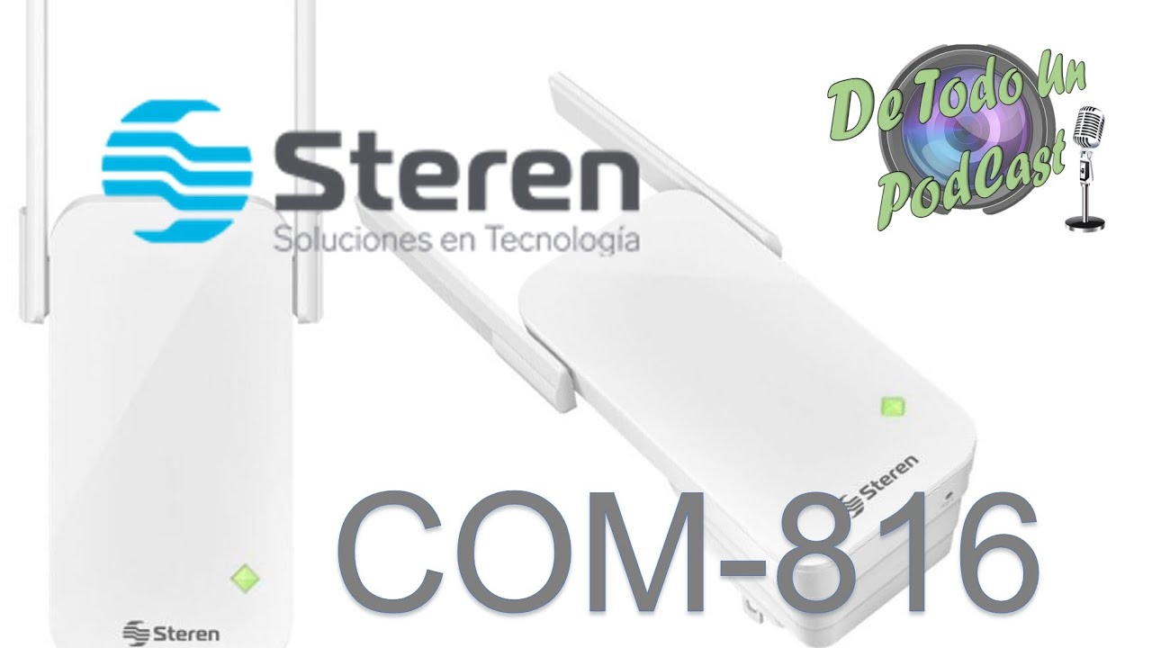 👌#Steren COM-816 🛜 Repetidor WiFi 📡 300 Mbps 2.4 GHz 🖥️ - YouTube