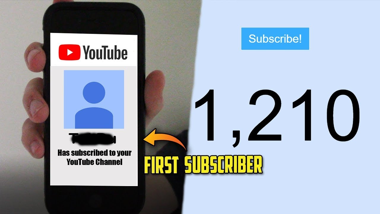 Growing My First Subscriber's Channel to 1000 Subscribers - YouTube