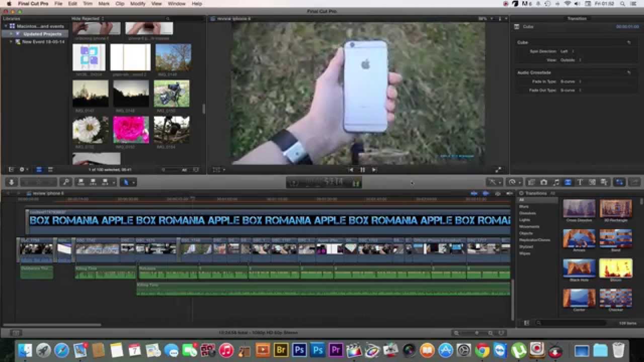 Editare Review iPhone 6 - Final Cut Pro - YouTube