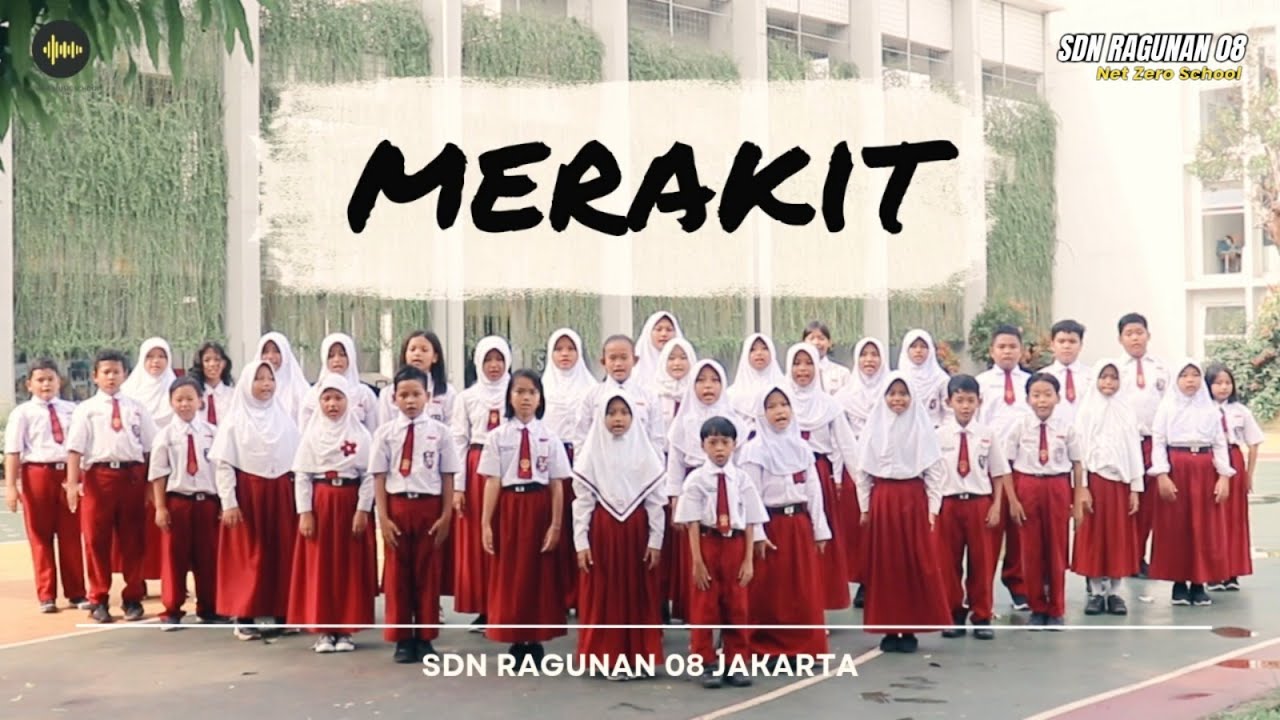 Merakit - Yura Yunita Cover by Padus SDN Ragunan 08 Jakarta - YouTube
