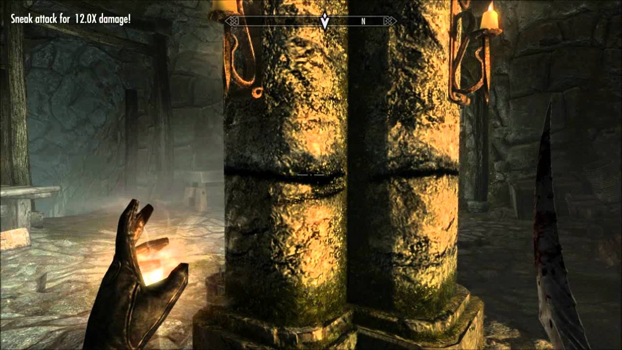 SKYRIM, Quest of Gallows Rock - YouTube