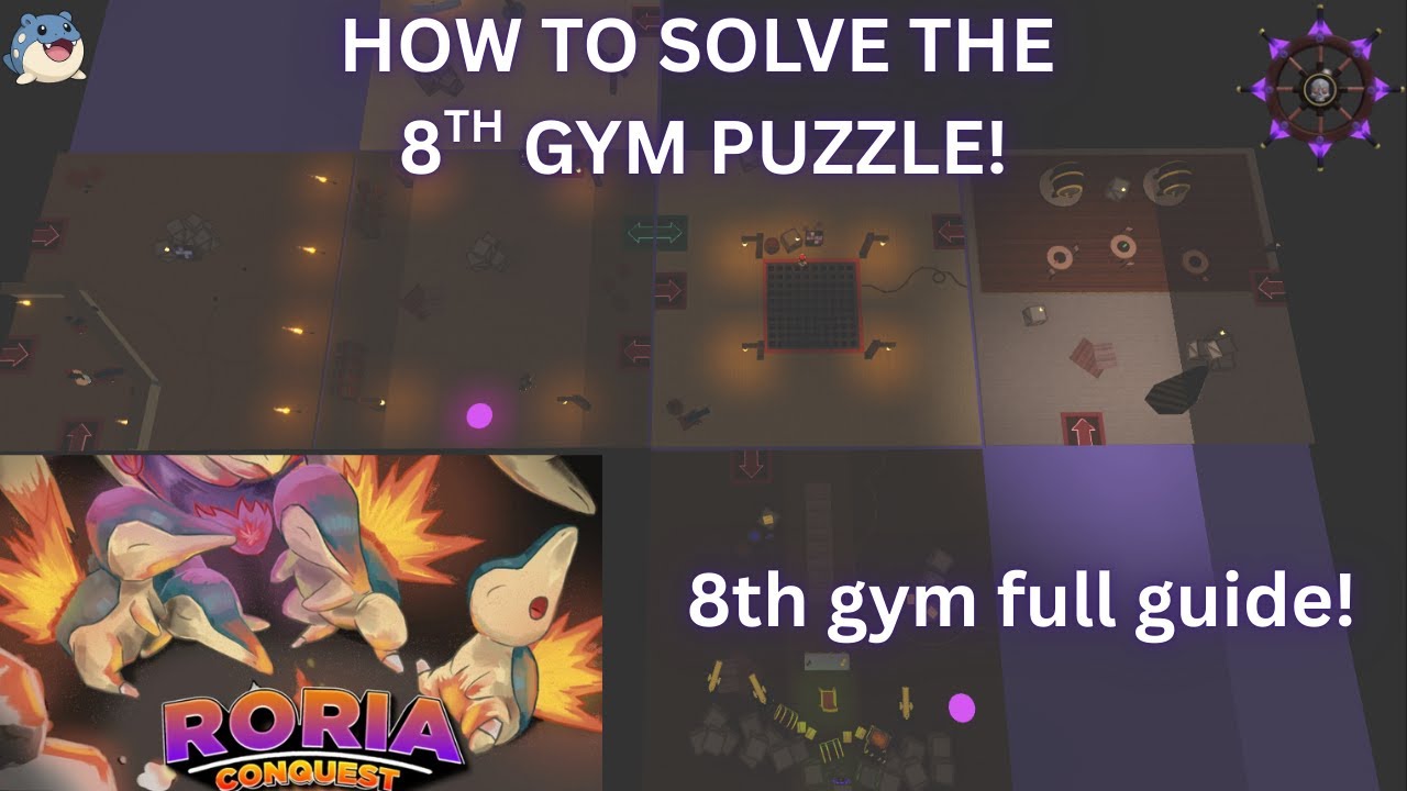 How to Solve the 8th Gym Puzzle in Roria Conquest! - YouTube