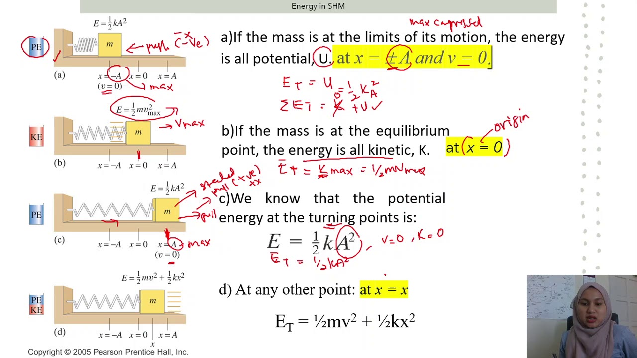 PHY210:Chapter 3 _SHM PART2(W5) - YouTube