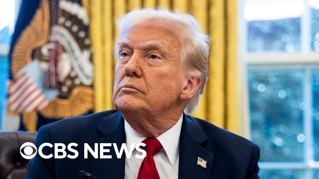 Trump slaps 25% tariff on imported cars amid Signal chat fallout - YouTube