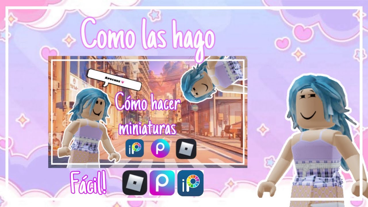 Cómo hago mis miniaturas 😱 // roblox - YouTube