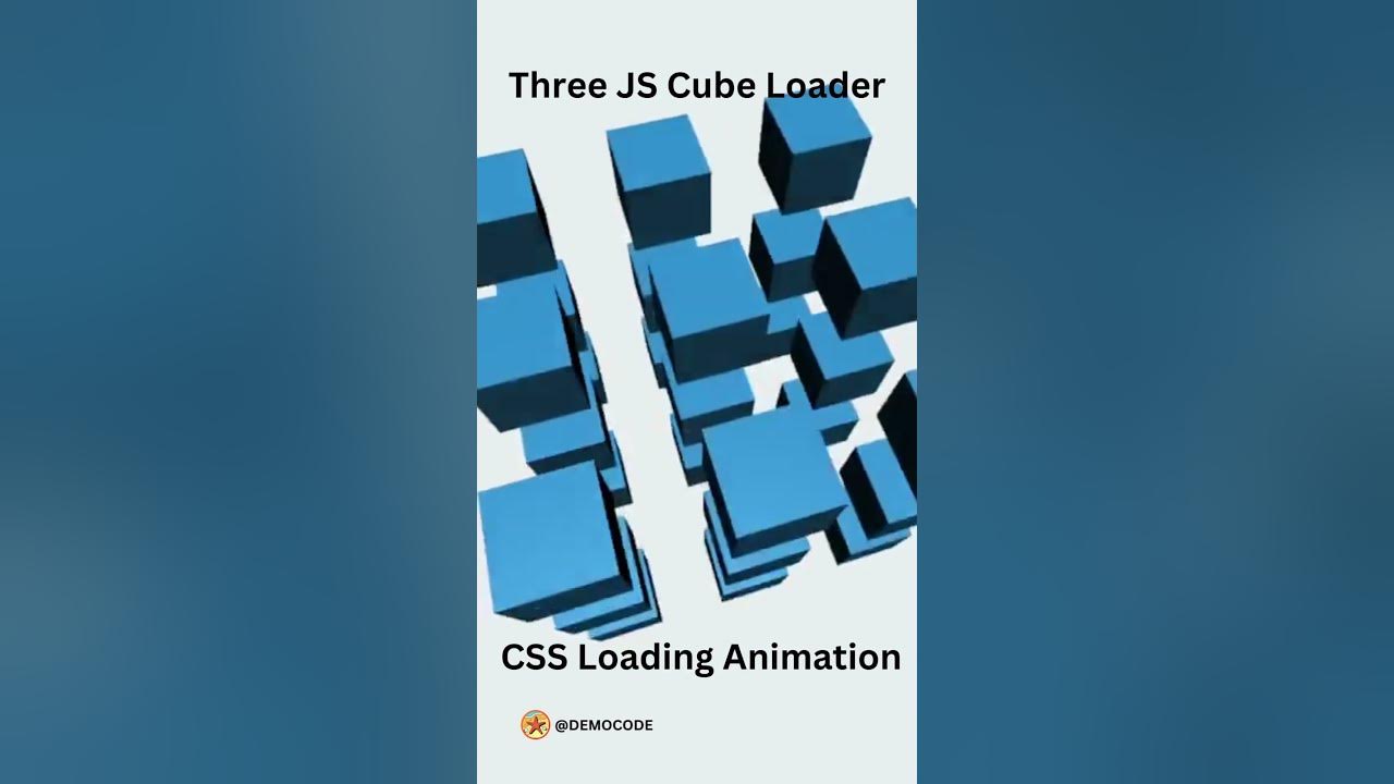 Three Js Cube Animation Animation Css Loading Coding Softwareengineer Threejs Shorts