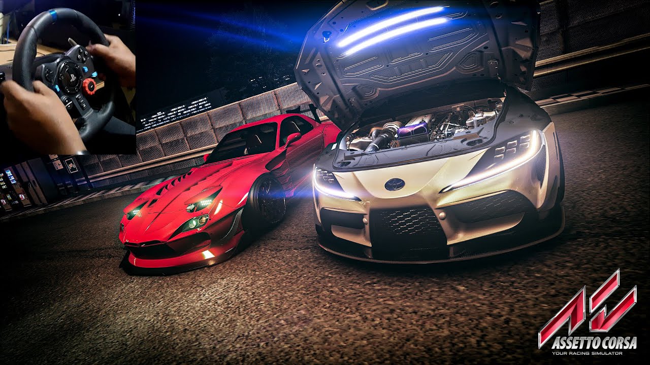 1200hp Mazda RX7 & Supra MK5 | Ripping through Shutoko Expressway ...