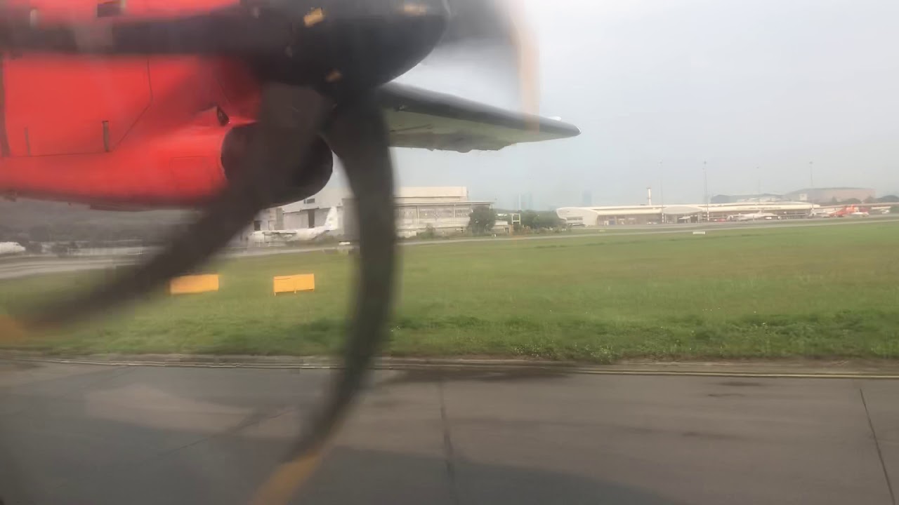 Firefly ATR-72 takeoff from Subang Airport - YouTube