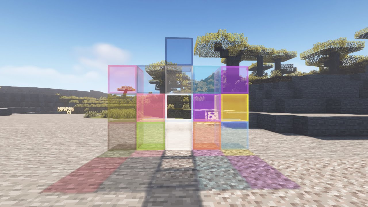 Updated Glass Texture Pack Showcase - YouTube