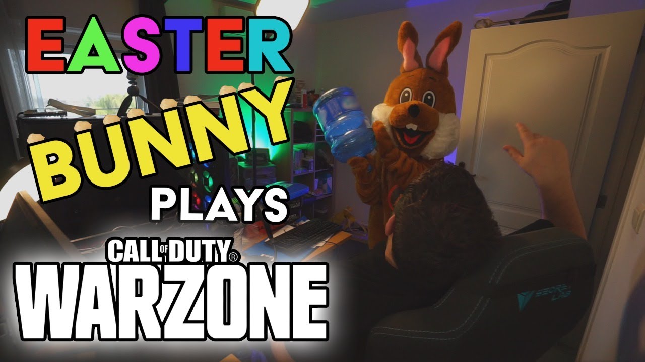 Easter Bunny is sick of easter - Plays COD Warzone instead - YouTube
